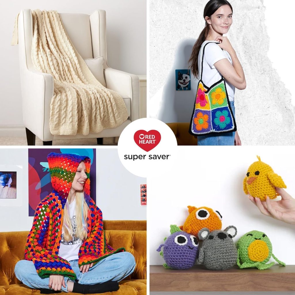 The Red Heart Super Saver Yarn | Official Premium Craft Kit Website